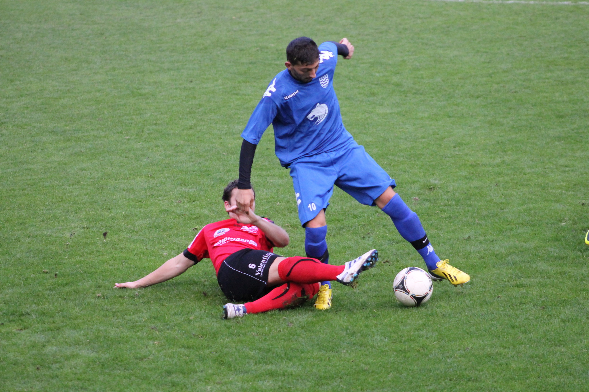SV Zams feiert 5:0 gegen den SK Rum - Landeck