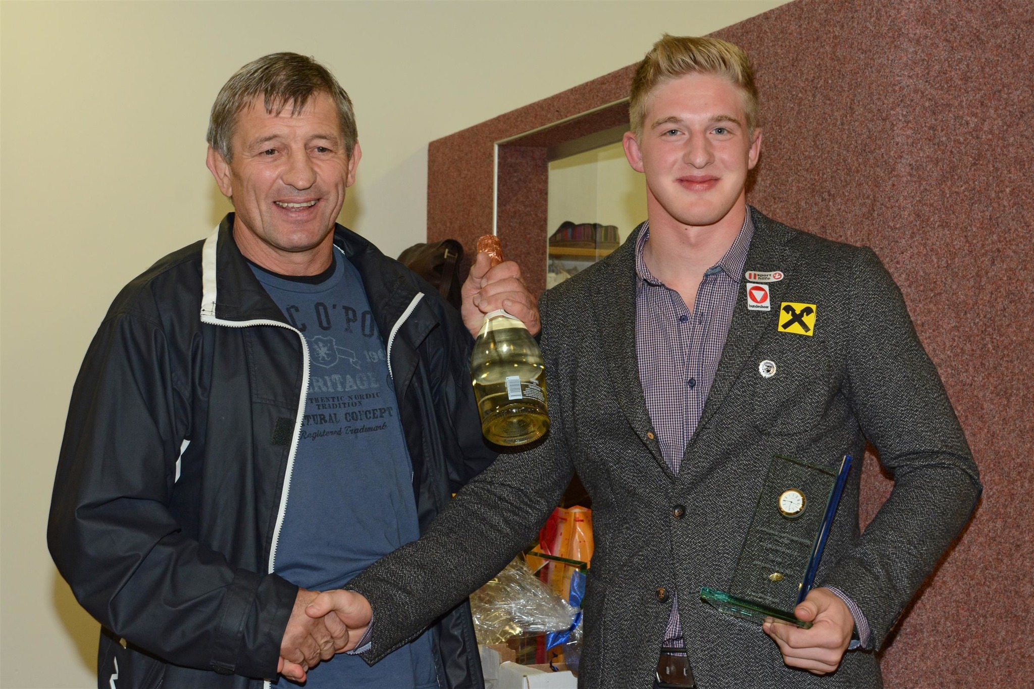 Großer Bahnhof für Daniel GASTL - Telfs