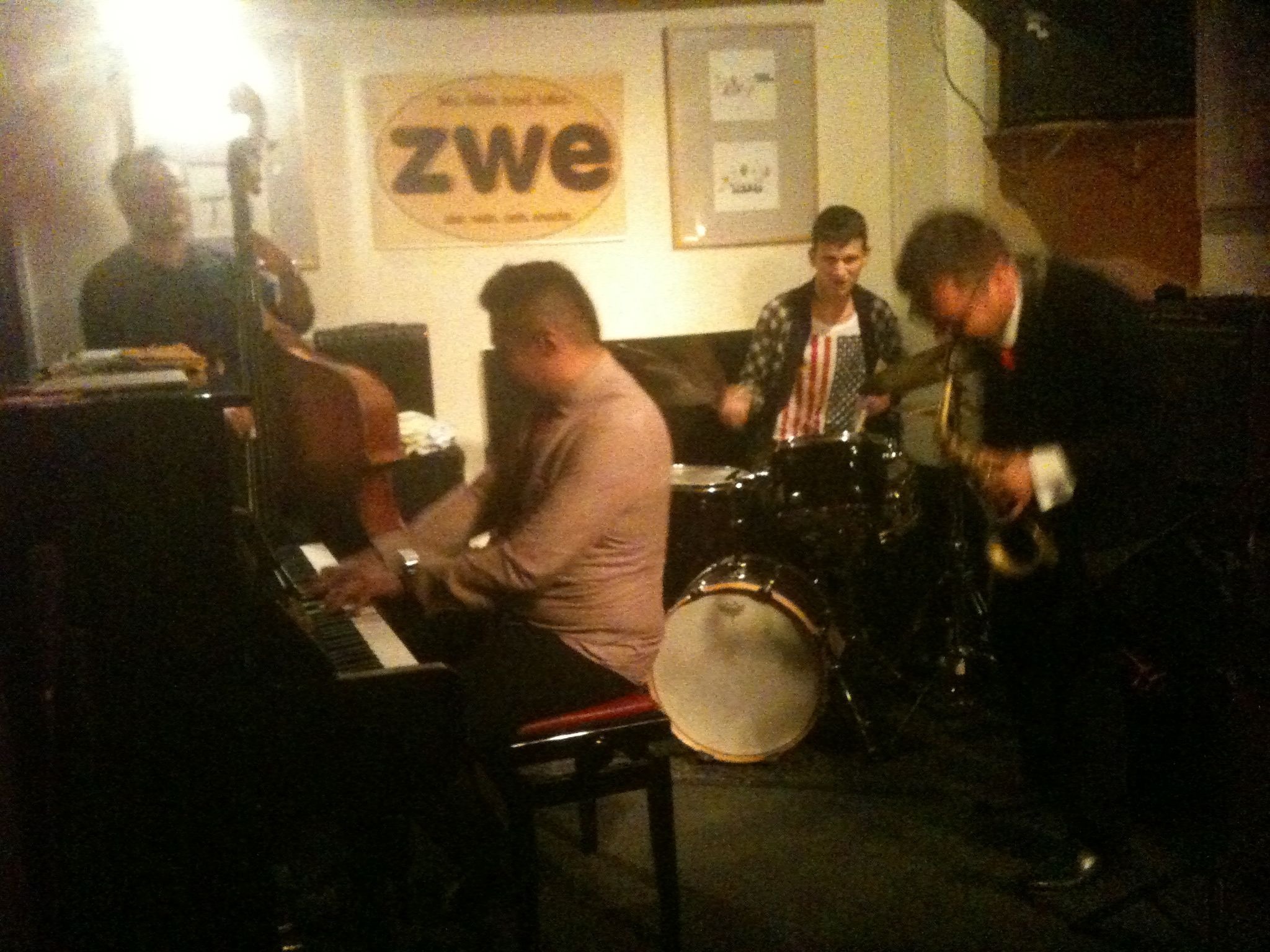 Heute @ ZWE... Folklore to Jazz Radovan Tariska sax Benito González ...