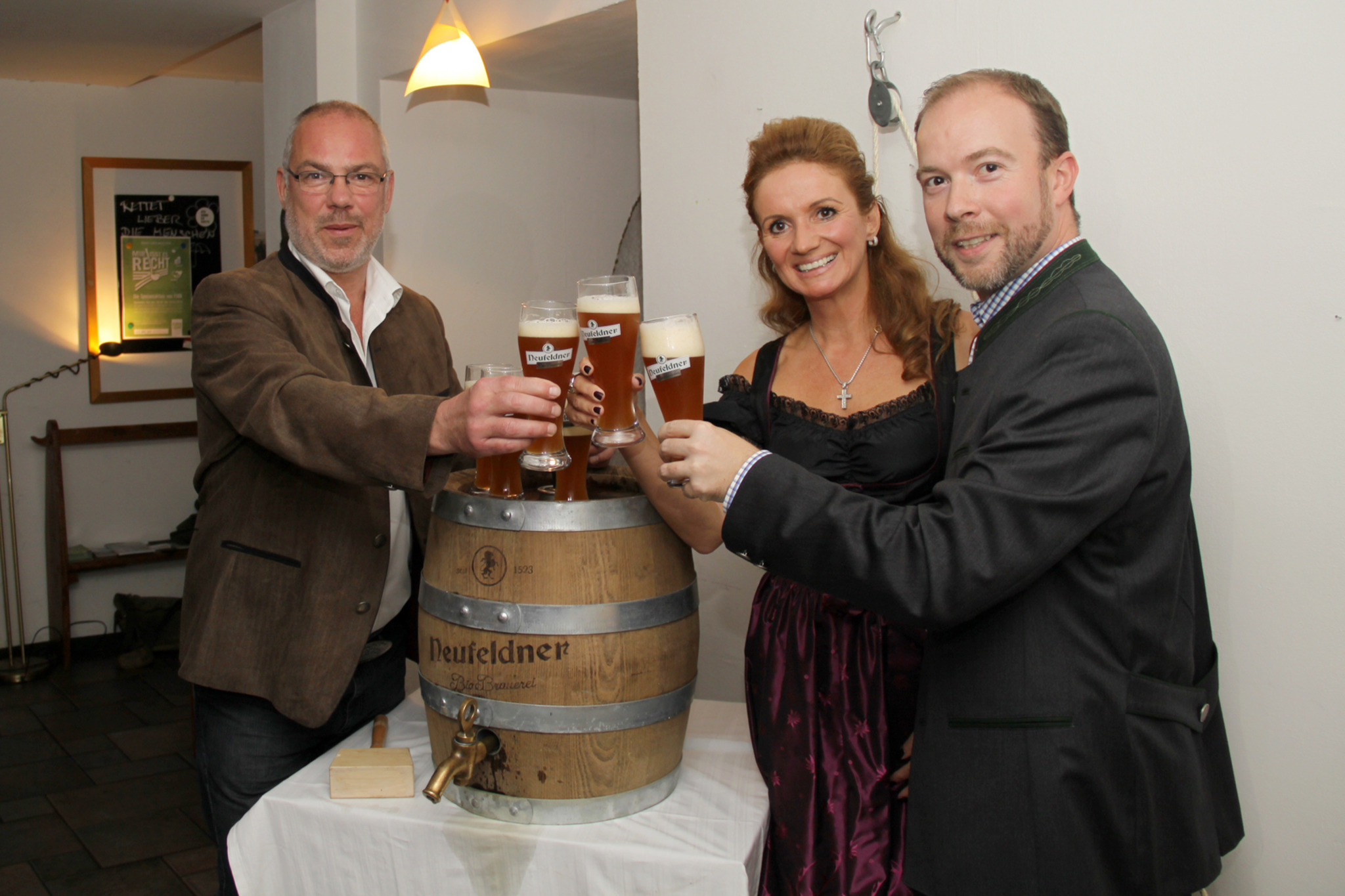 Weizenbockanstich beim Wirt am Graben - Linz
