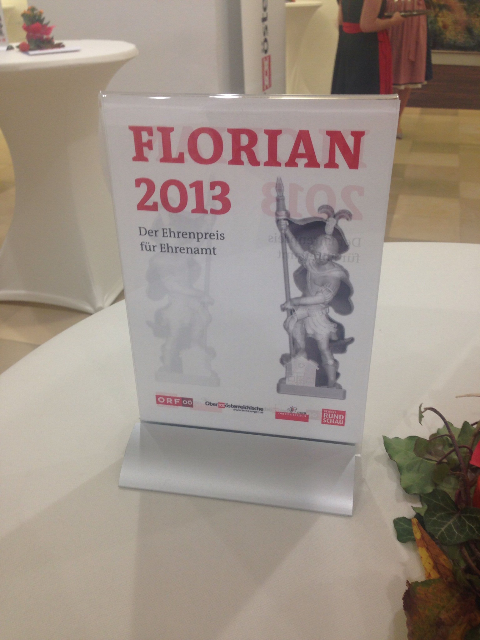 Auf zum Florian (Preis fürs Ehrenamt) - Linz-Land