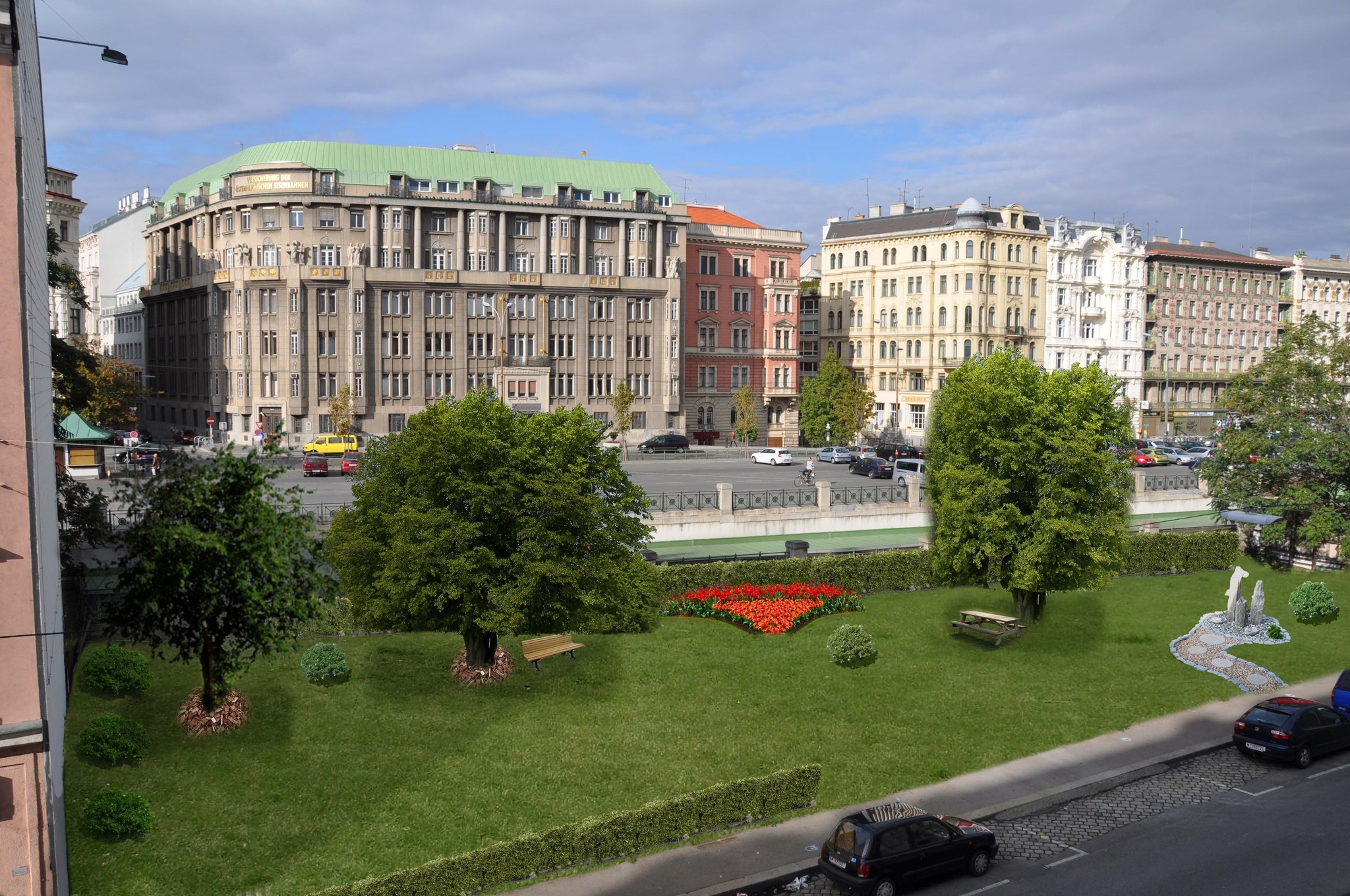 Margareten: Mehr Grün an der Wien - Margareten