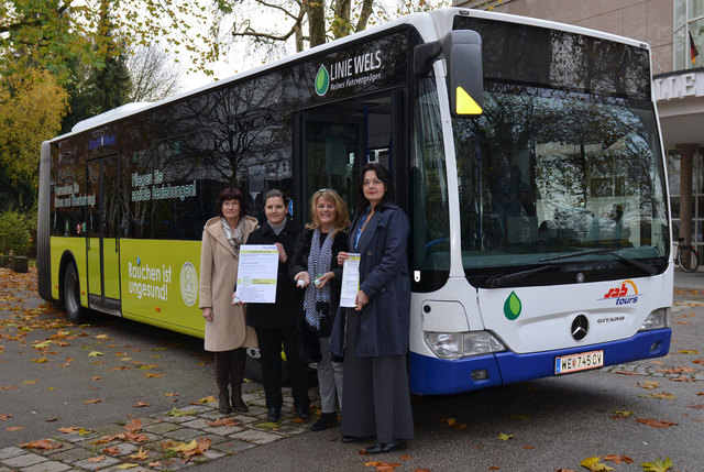 Bus als Werbebotschafter - Wels & Wels Land