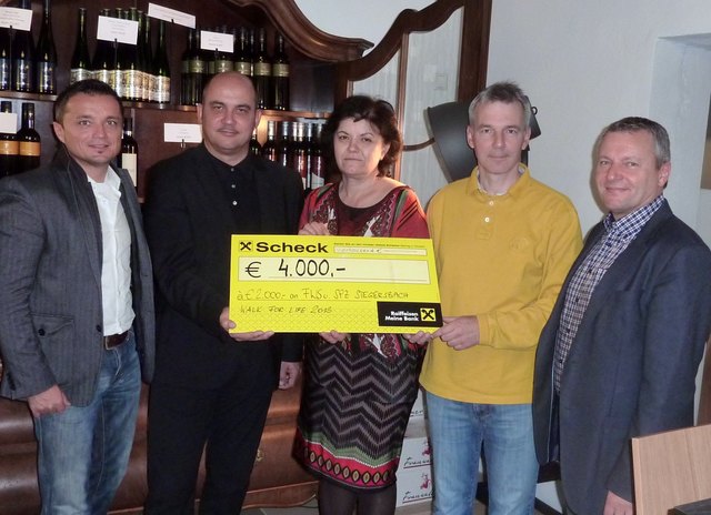 Benefiz-Marsch brachte 4.000 Euro - Güssing