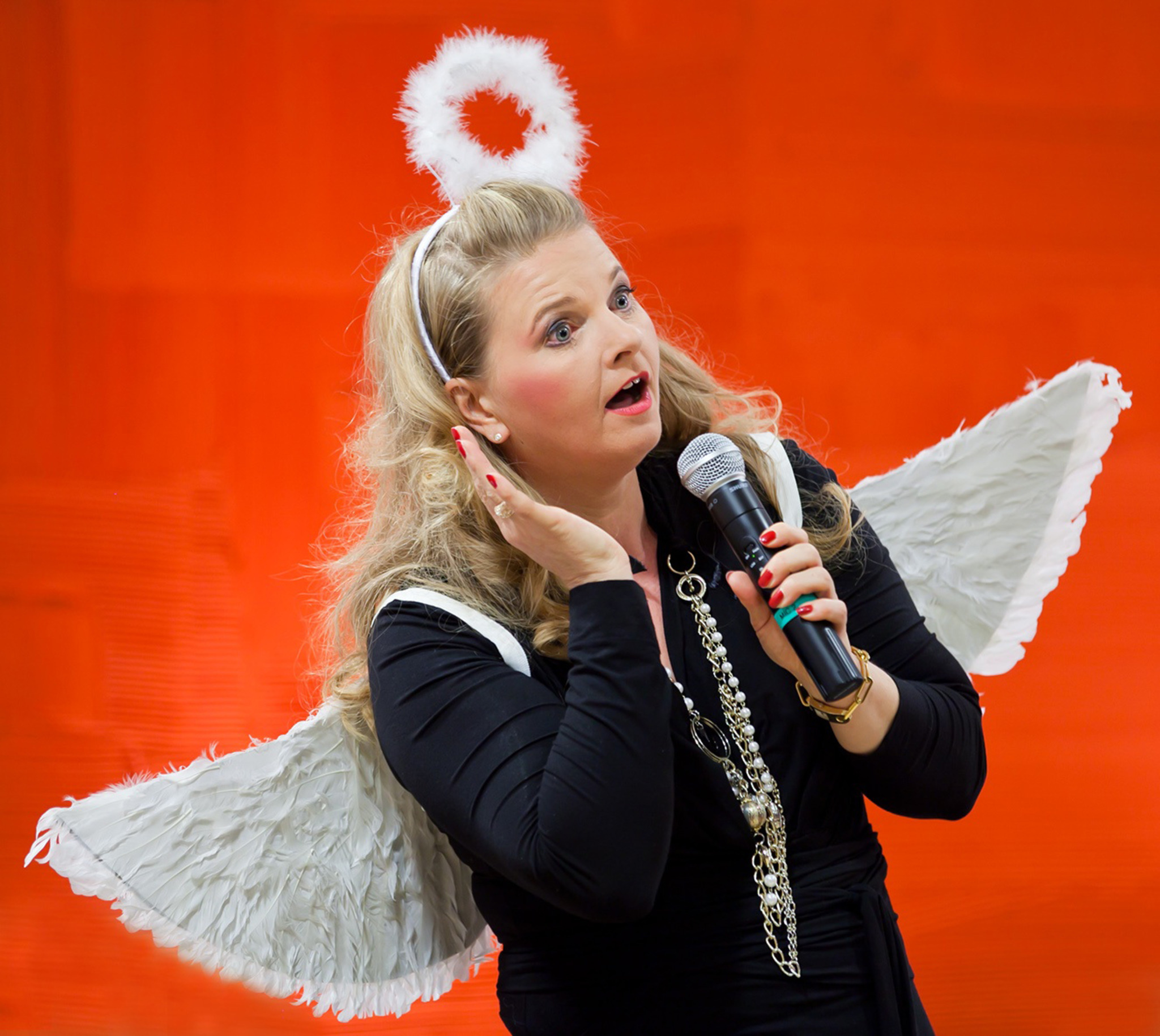 Ulrike Beimpold-Zwei himmlische Weihnachtsengel Weitra - Gmünd