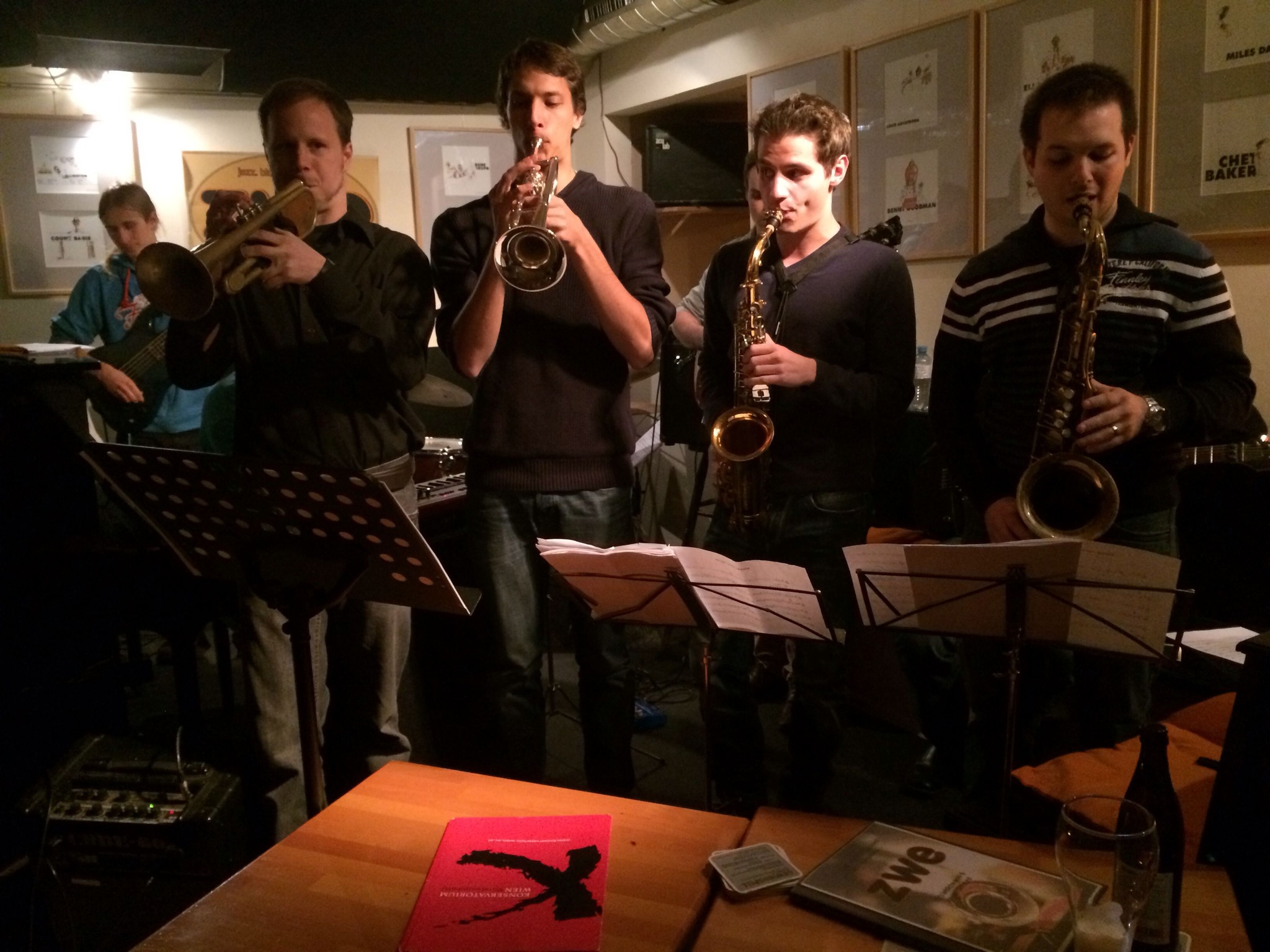 Heute ab 20:00 @ ZWE kons.jazz.session Fusion Ensemble Ltg. Claus ...