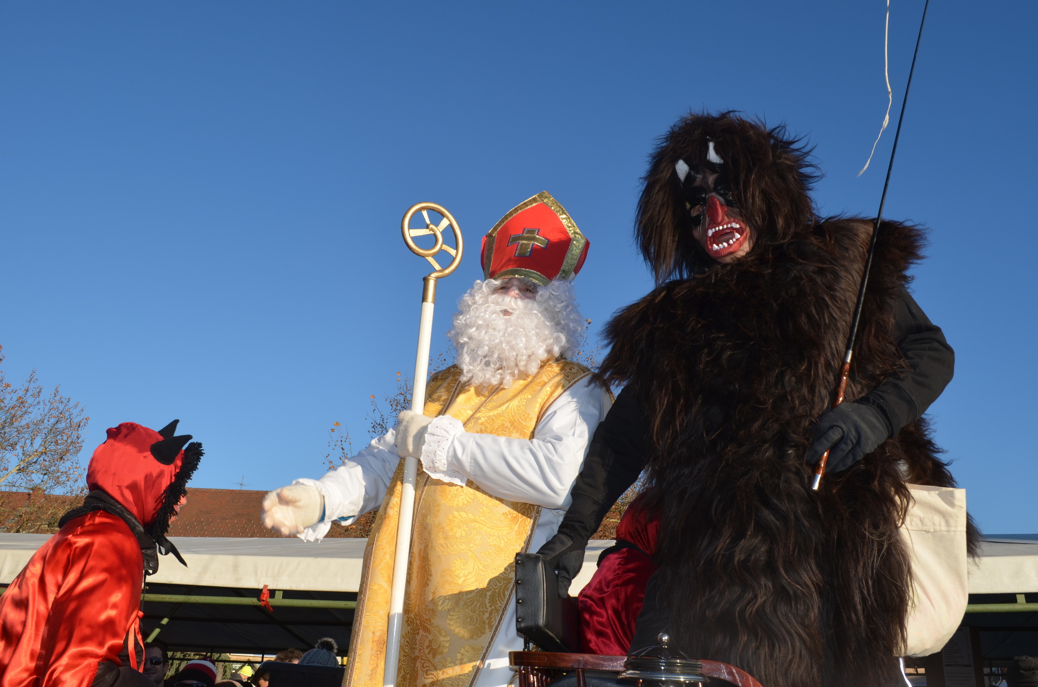 Lautstark begleiteten Rute und Butte den Nikolaus - Graz-Umgebung