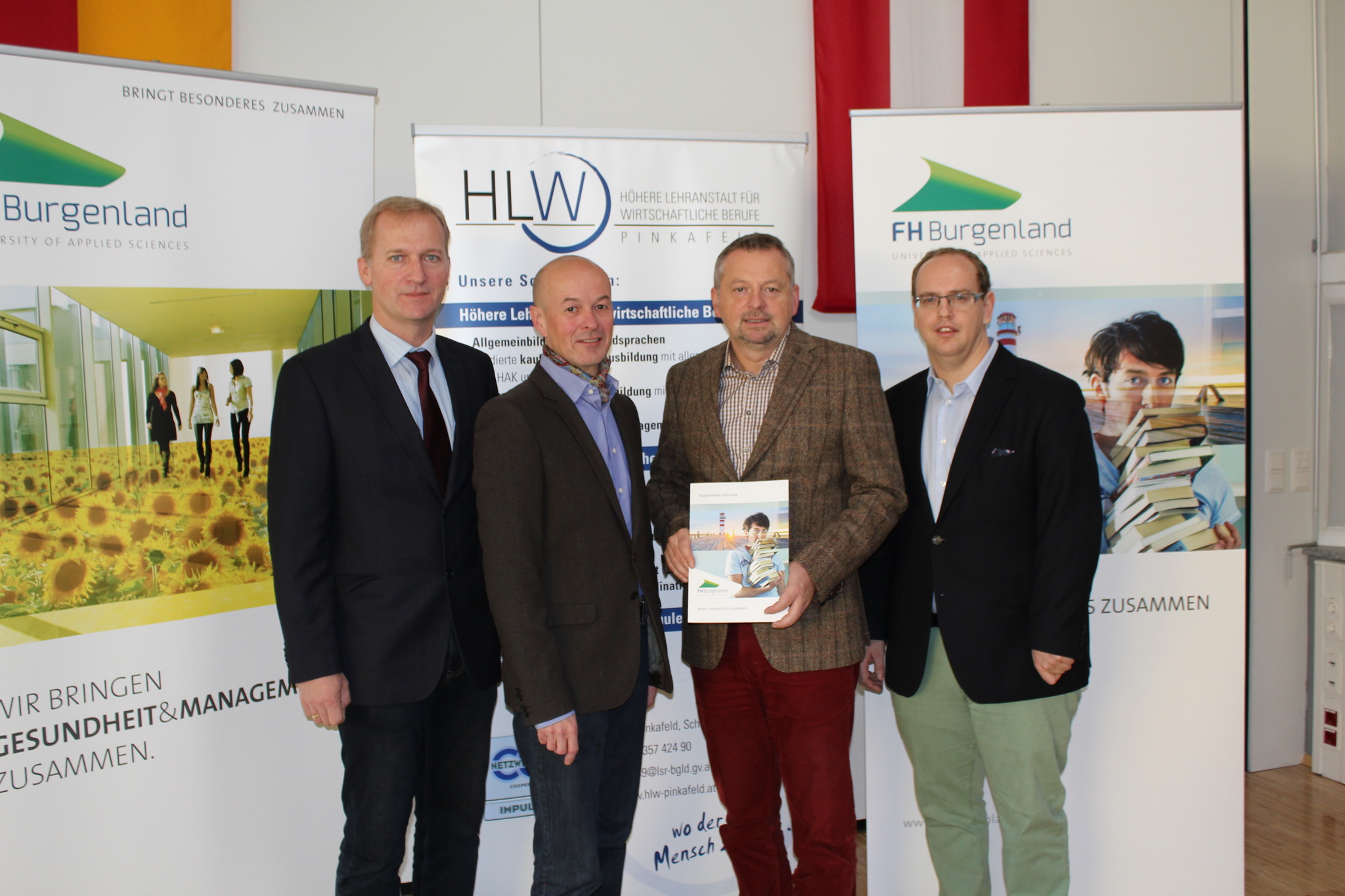 Kooperation FH Burgenland und HLW Pinkafeld wurde erweitert - Oberwart