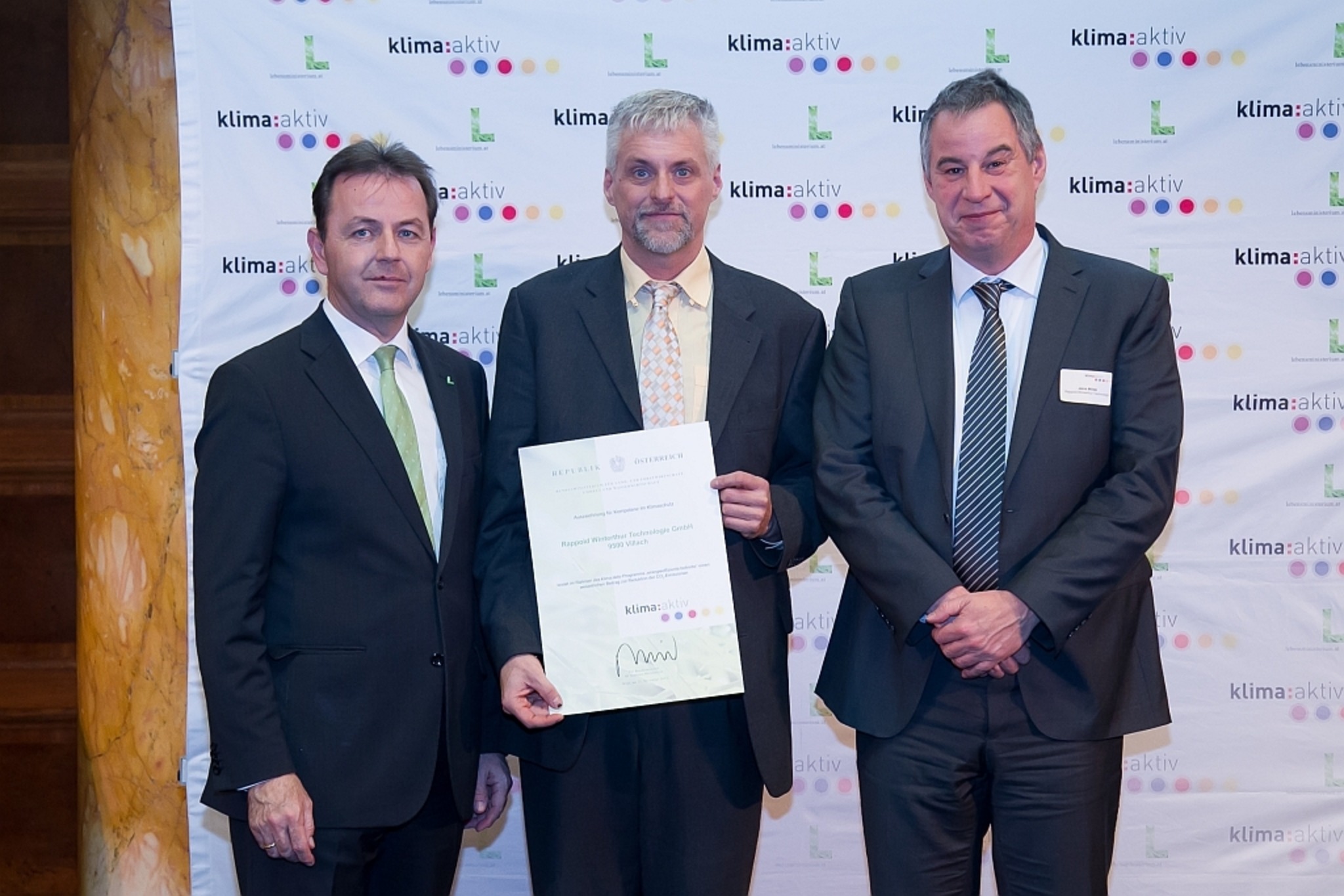 3M Winterthur für Energieeffizienz ausgezeichnet - Villach