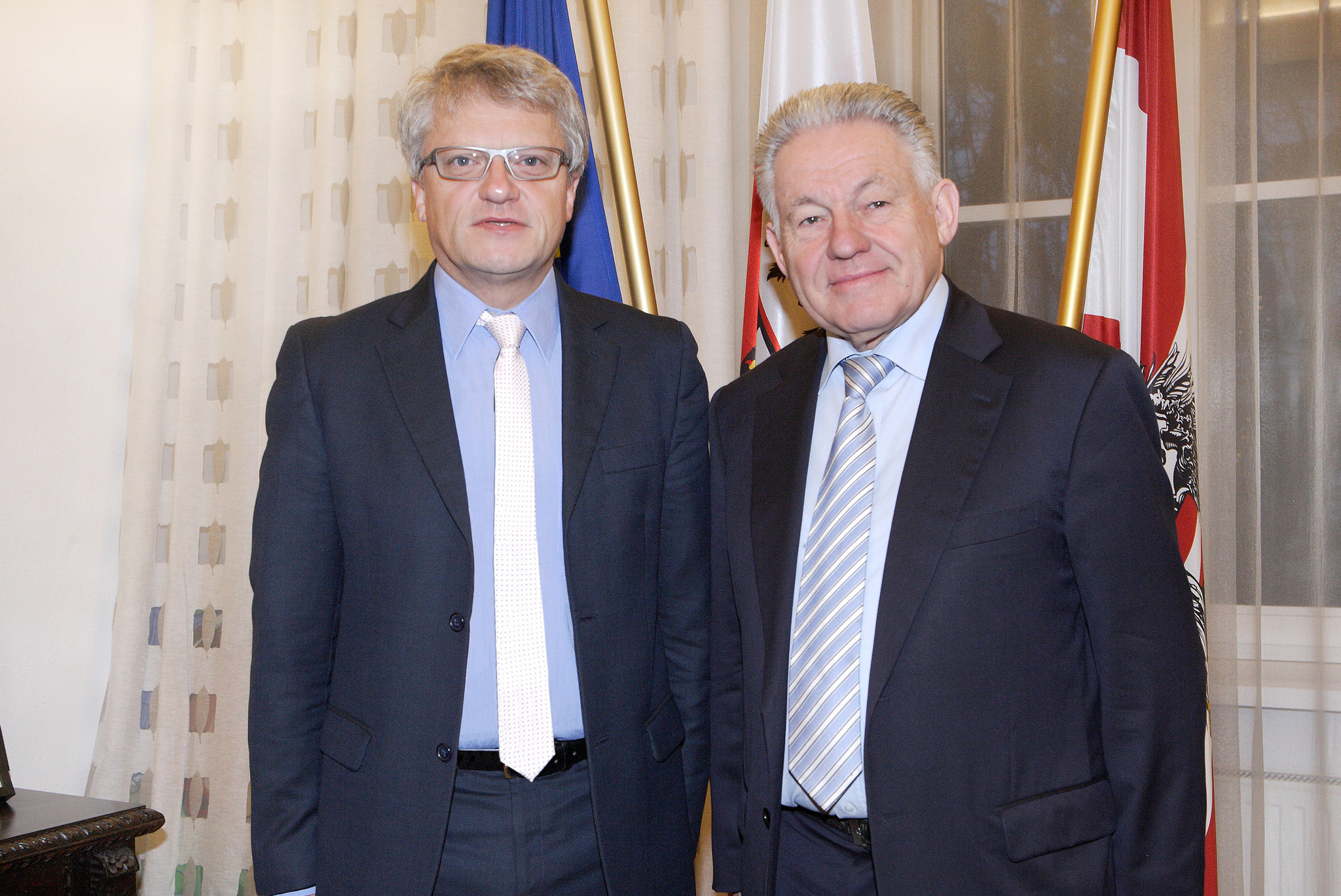 Antrittsbesuch beim Landeshauptmann - Linz