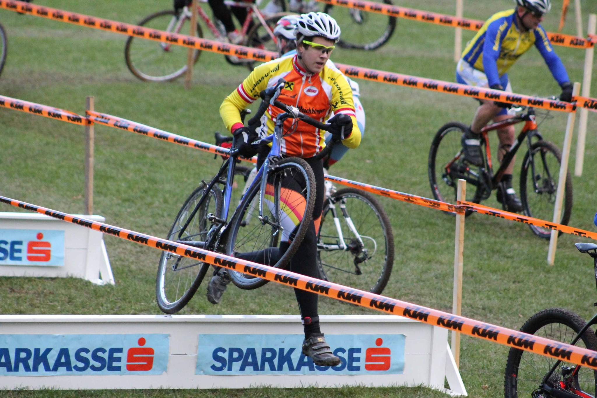 Patrick fuhr über "Stock und Stein" - Scheibbs