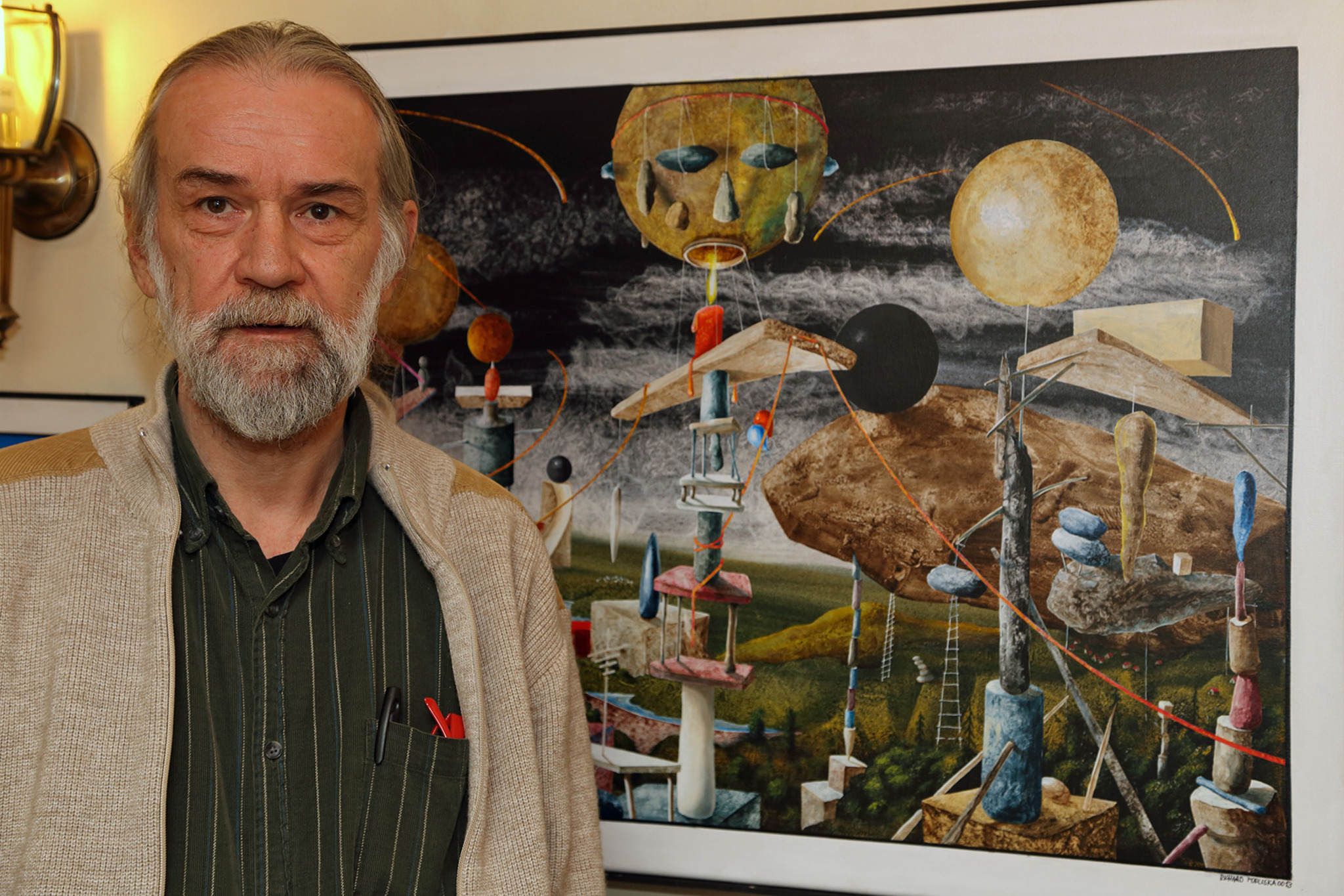 Vernissage Richard Podliska "Neue Bilder braucht das Land" - Klagenfurt