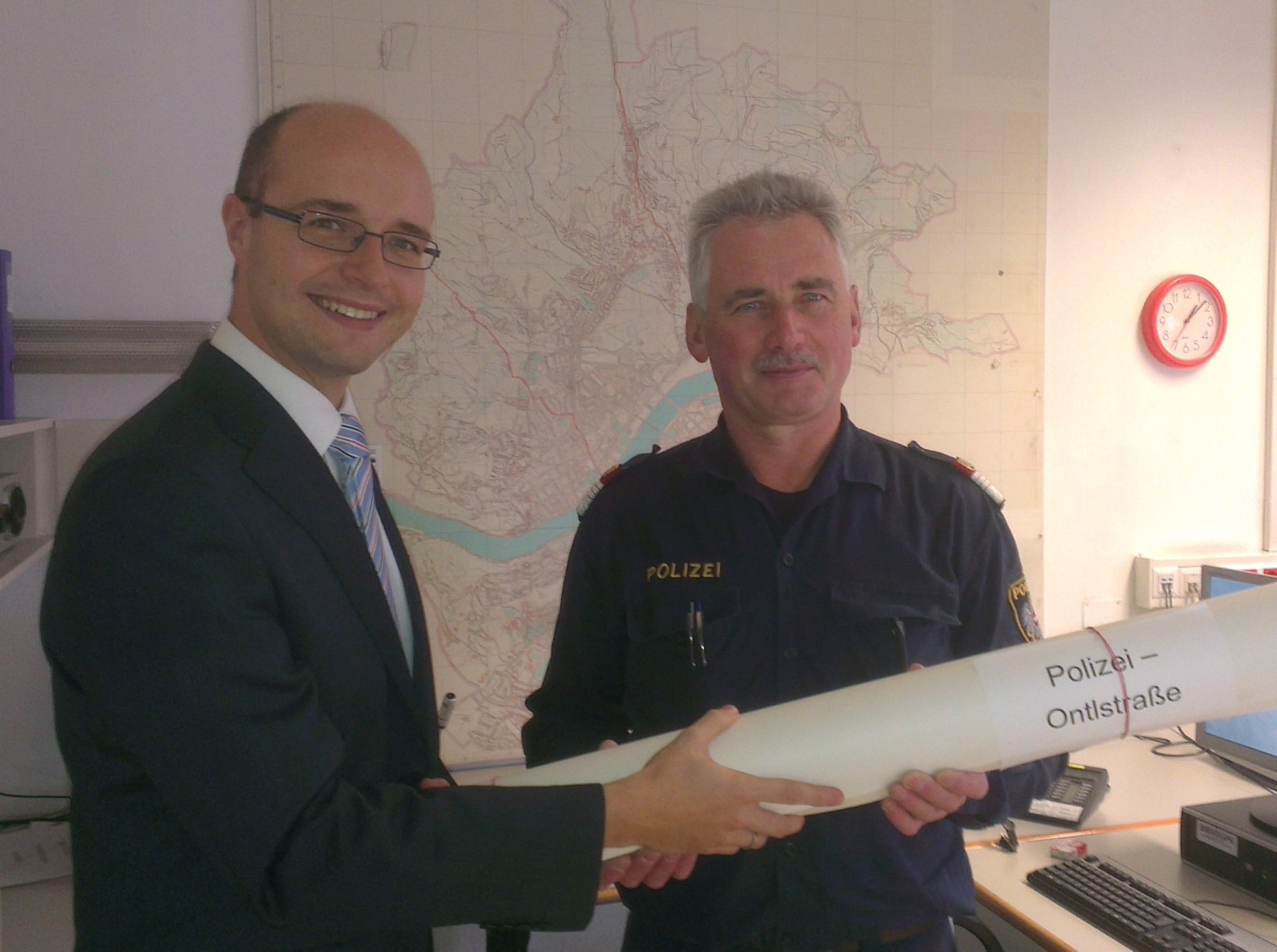 Neue Landkarten für die Polizei - Linz