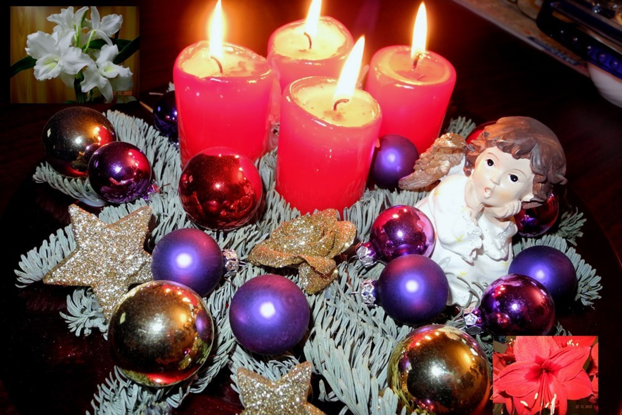 Advent, vier Kerzen brennen - Favoriten