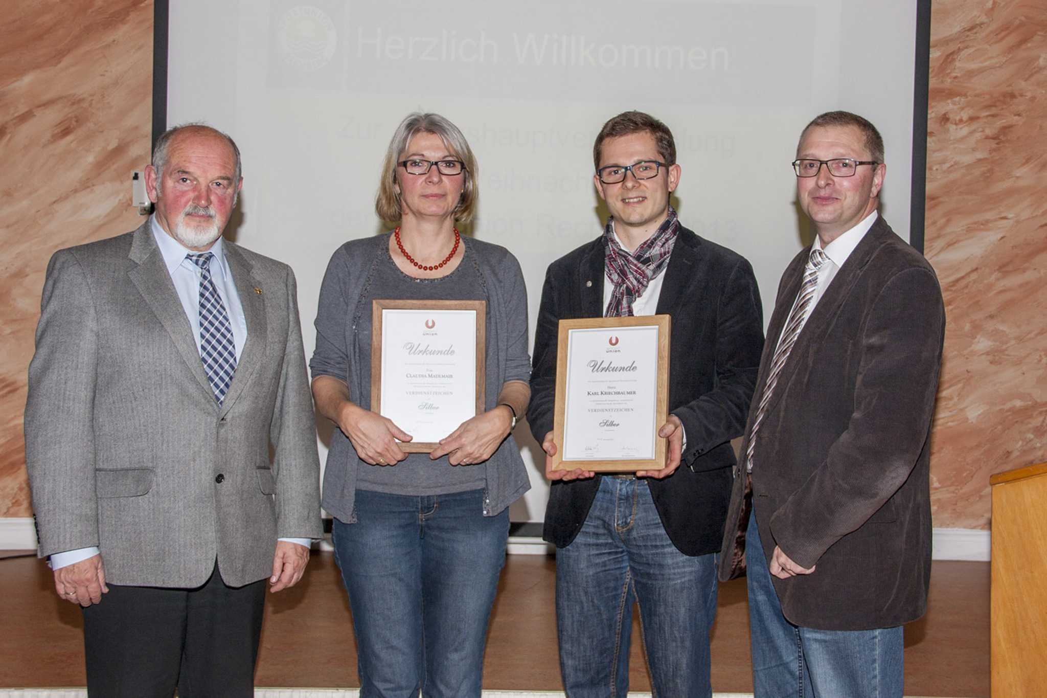 Union Rechberg ehrte ausgeschiedene Funktionäre - Perg