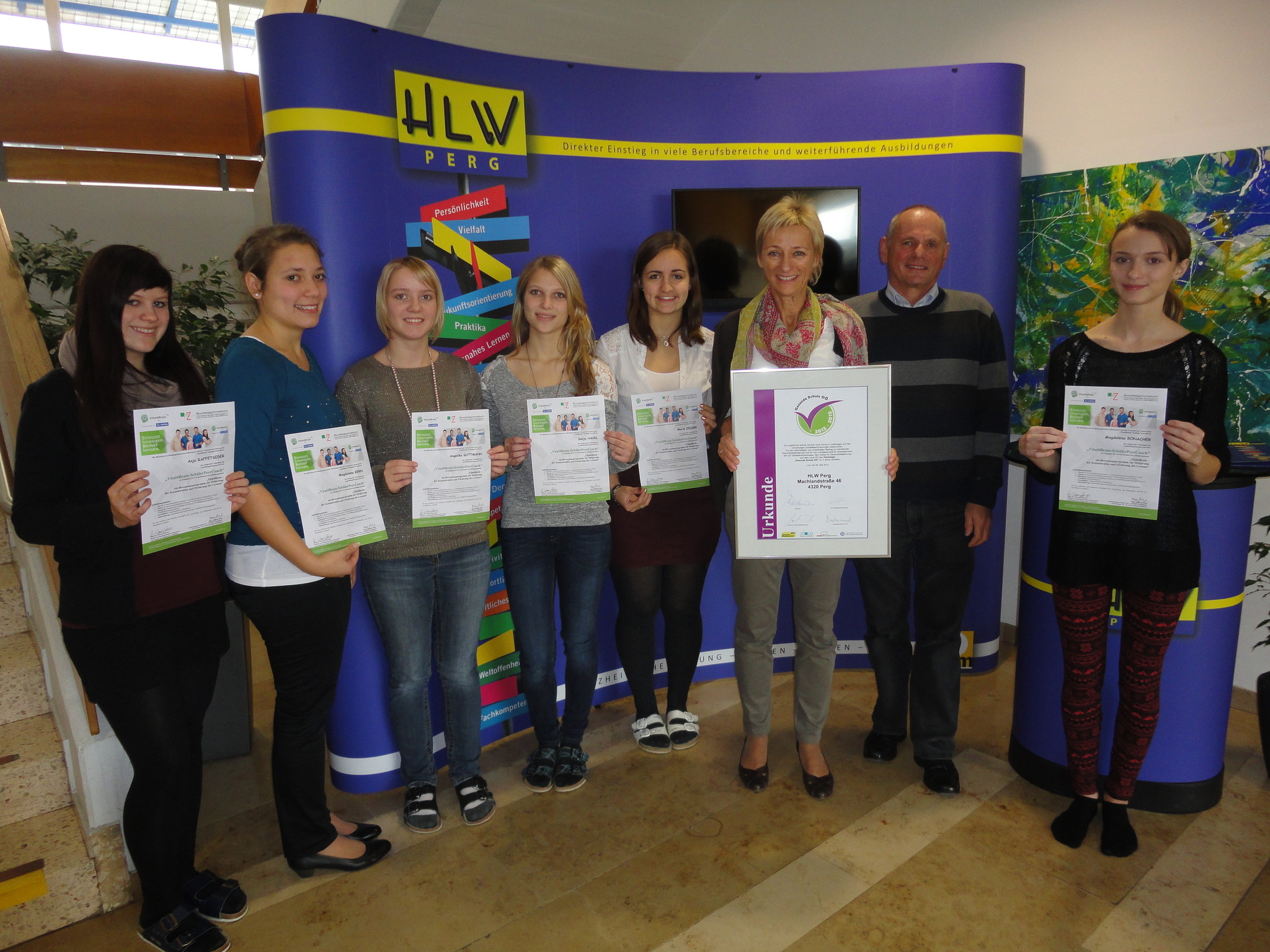 Hlw Perg: Mit Peers zu mehr Bewegung im Unterricht - Perg