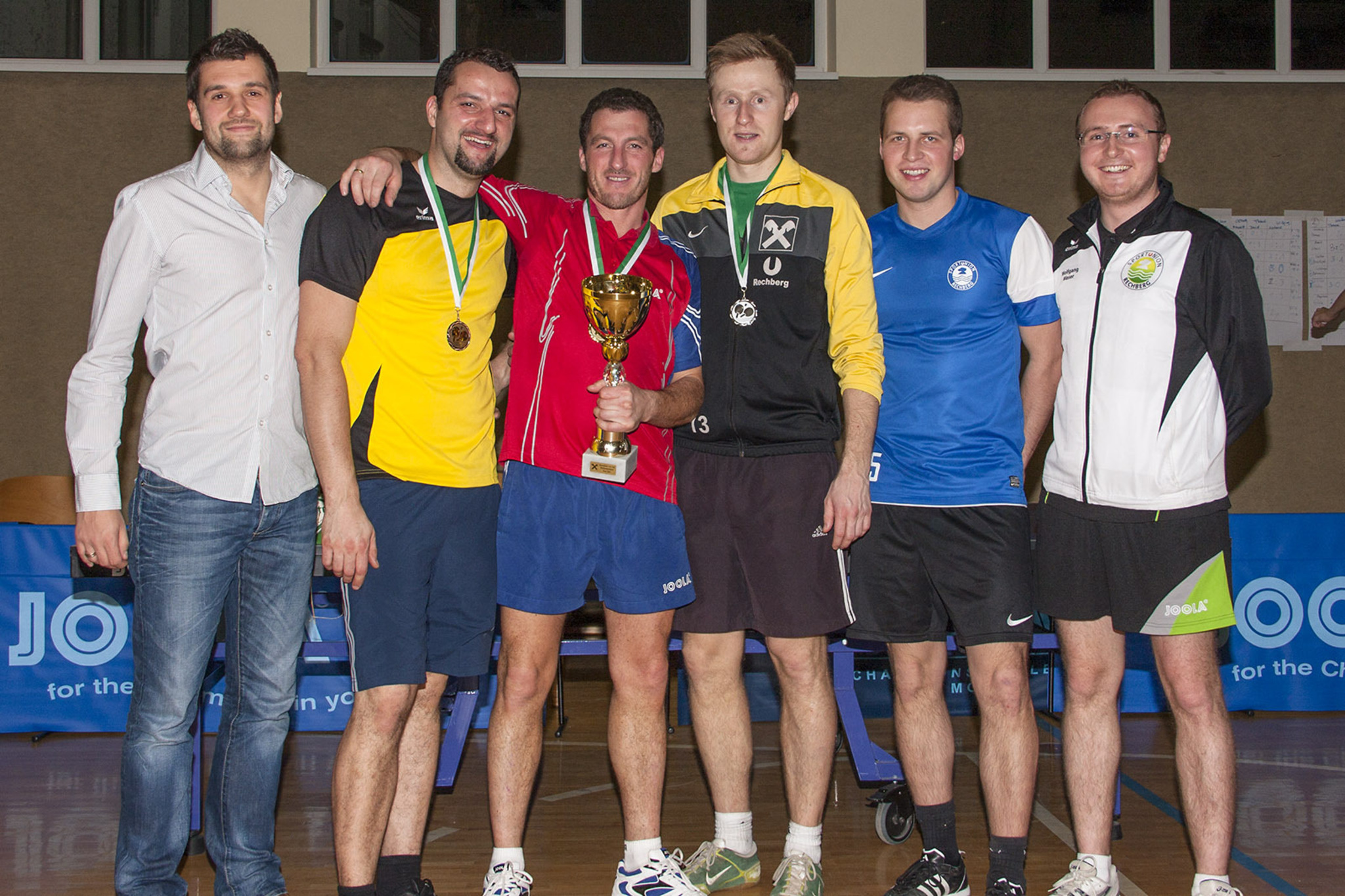 Tischtennisturnier und Ortsmeisterschaft 2014 der Union Rechberg - Perg