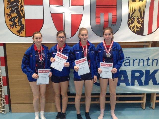 Perg: Vier Volleyball-Girls sind Vize-Bundesmeister - Perg