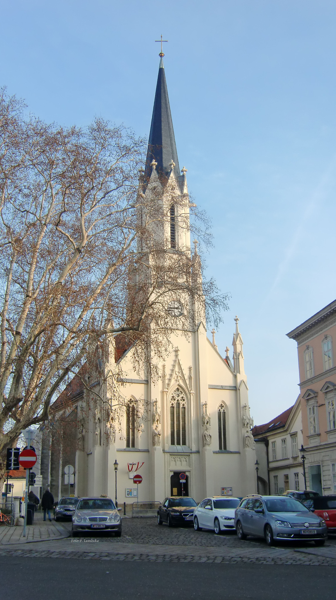 Hietzinger Kirche Vorderansicht - Hietzing