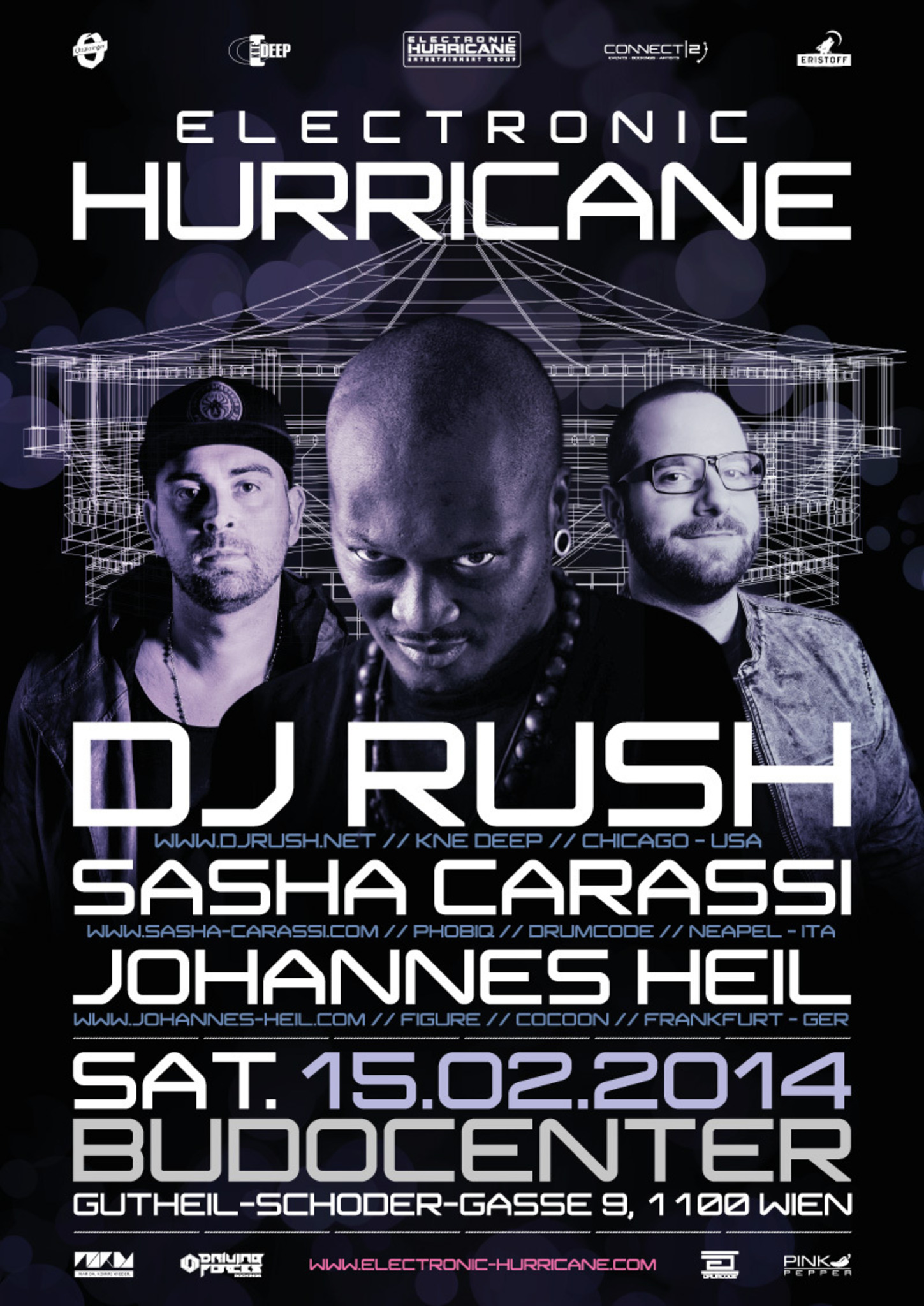 Electronic Hurricane mit DJ Rush - Favoriten