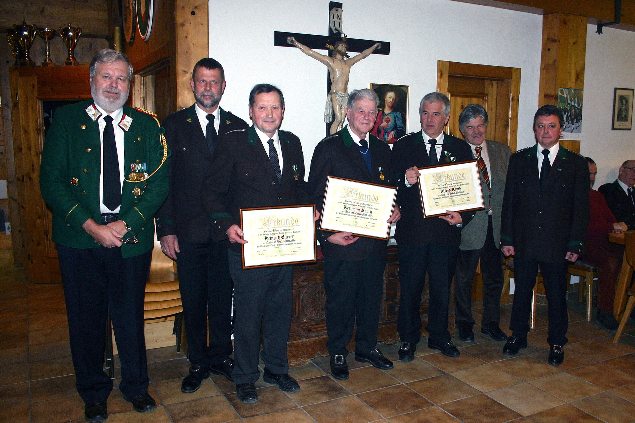 Verdiente Schützen in Inzing geehrt! - Telfs