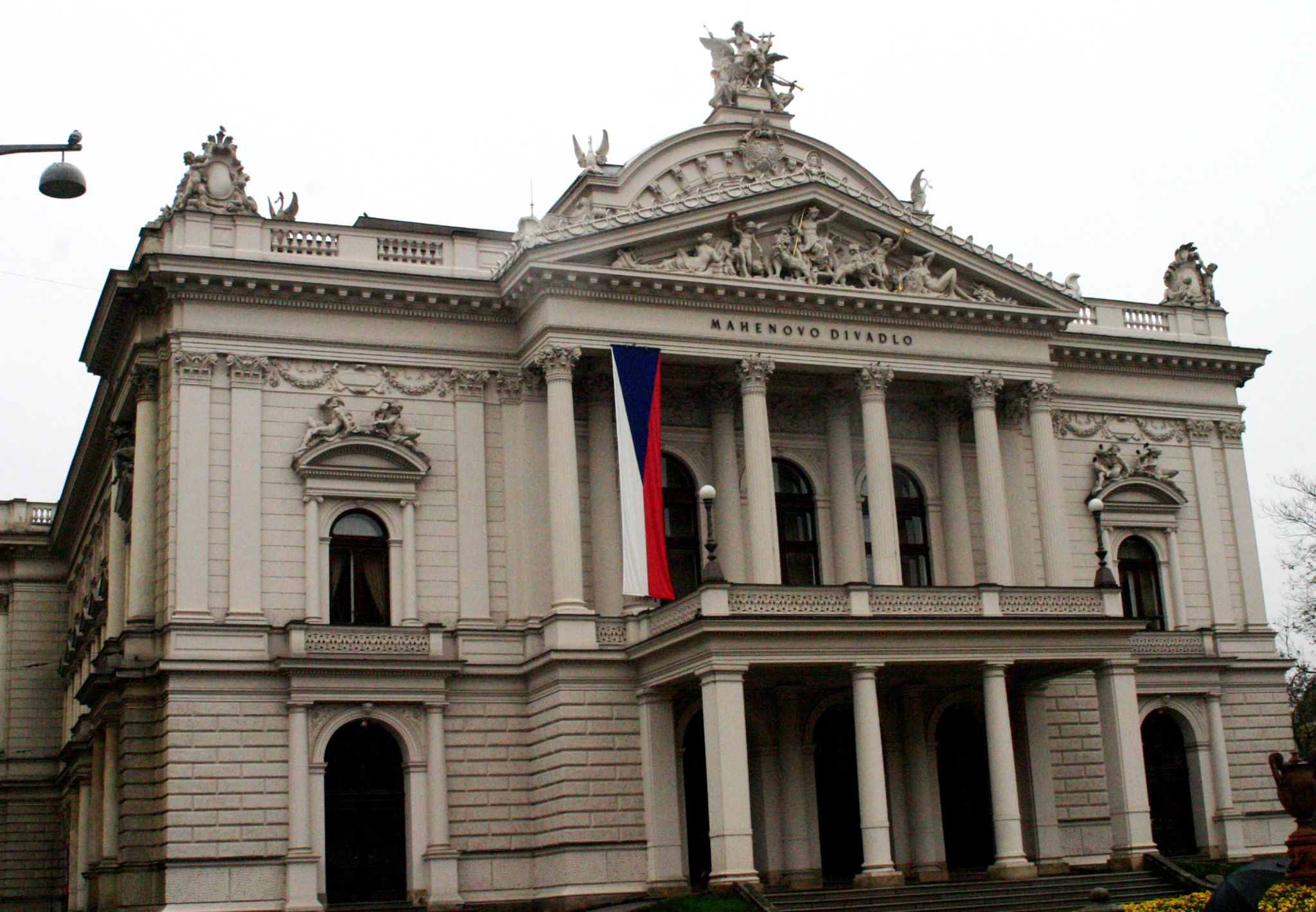 Das Rathaus in Brünn - Donaustadt