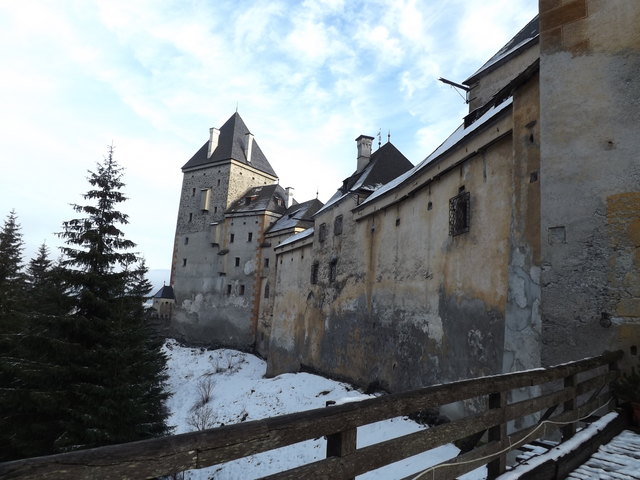 Schloss Moosham gehört zur Gemeinde Unternberg im Lungau, Salzburg ...