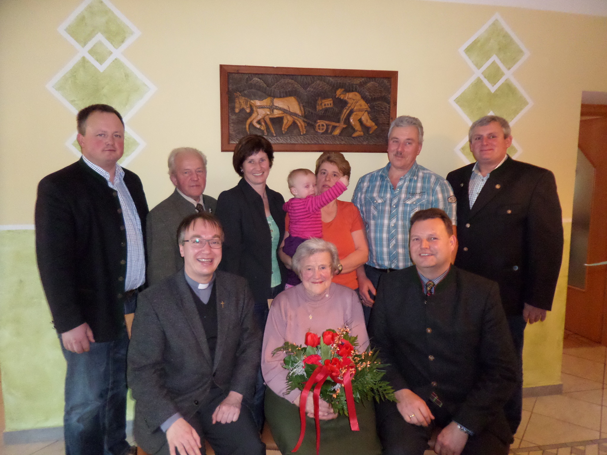Gratulationen in Wang - Scheibbs