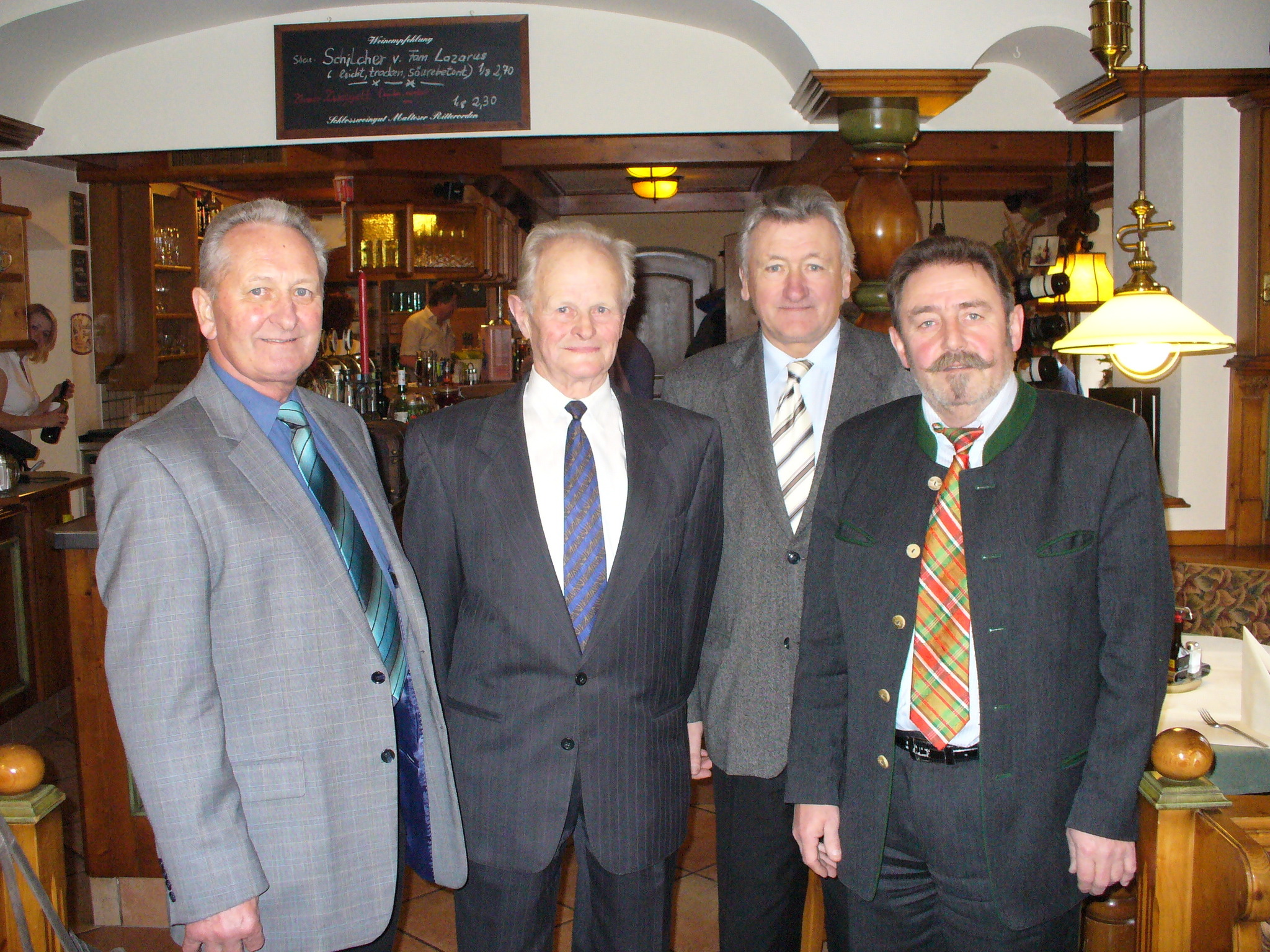 Rainbacher Josef Schmid feierte 75. Geburtstag - Schärding