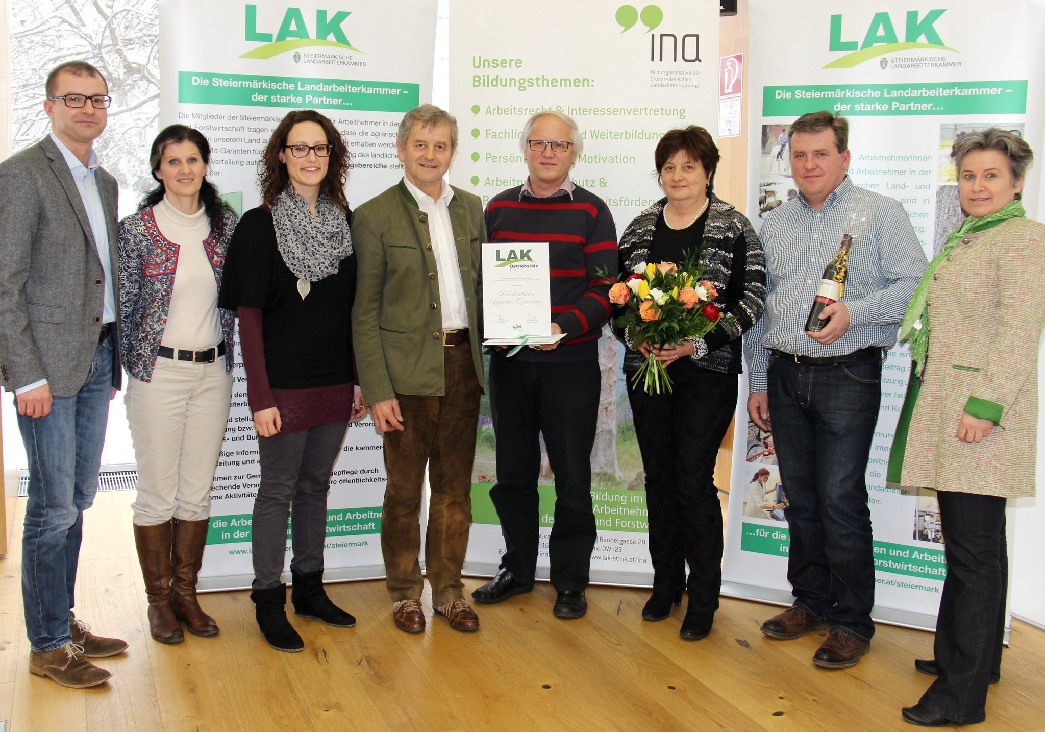 Lagerhaus Gleinstätten hat die besten Betriebsräte - Leibnitz