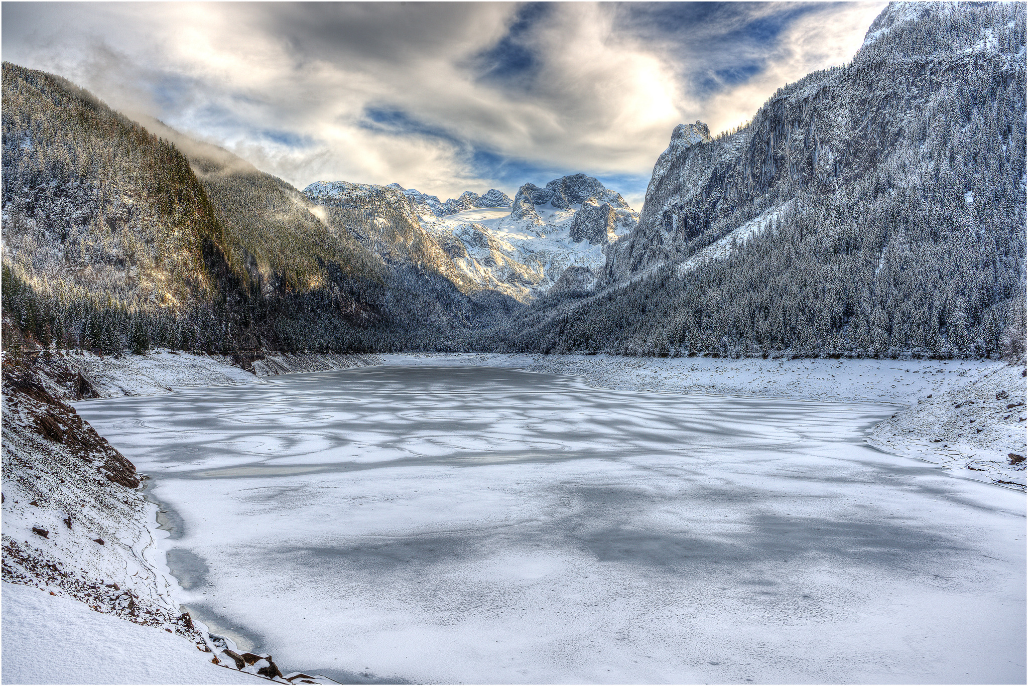 Gosausee im Winter - Salzkammergut