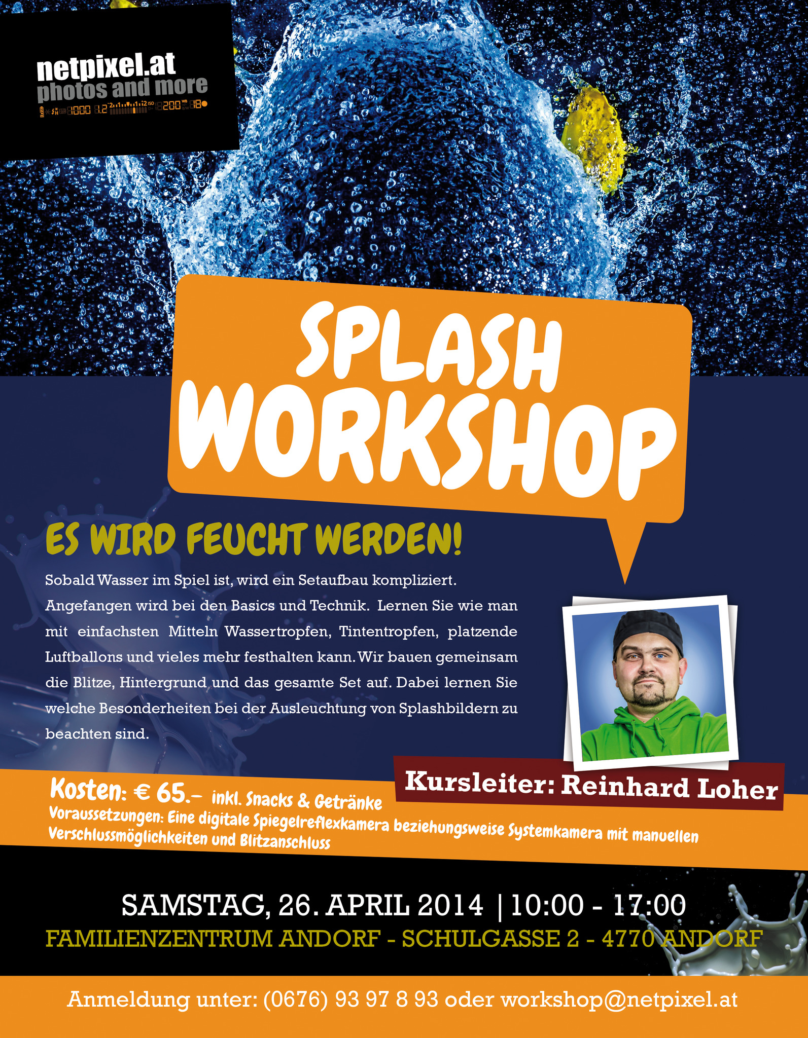 SPLASH PHOTO WORKSHOP - Schärding