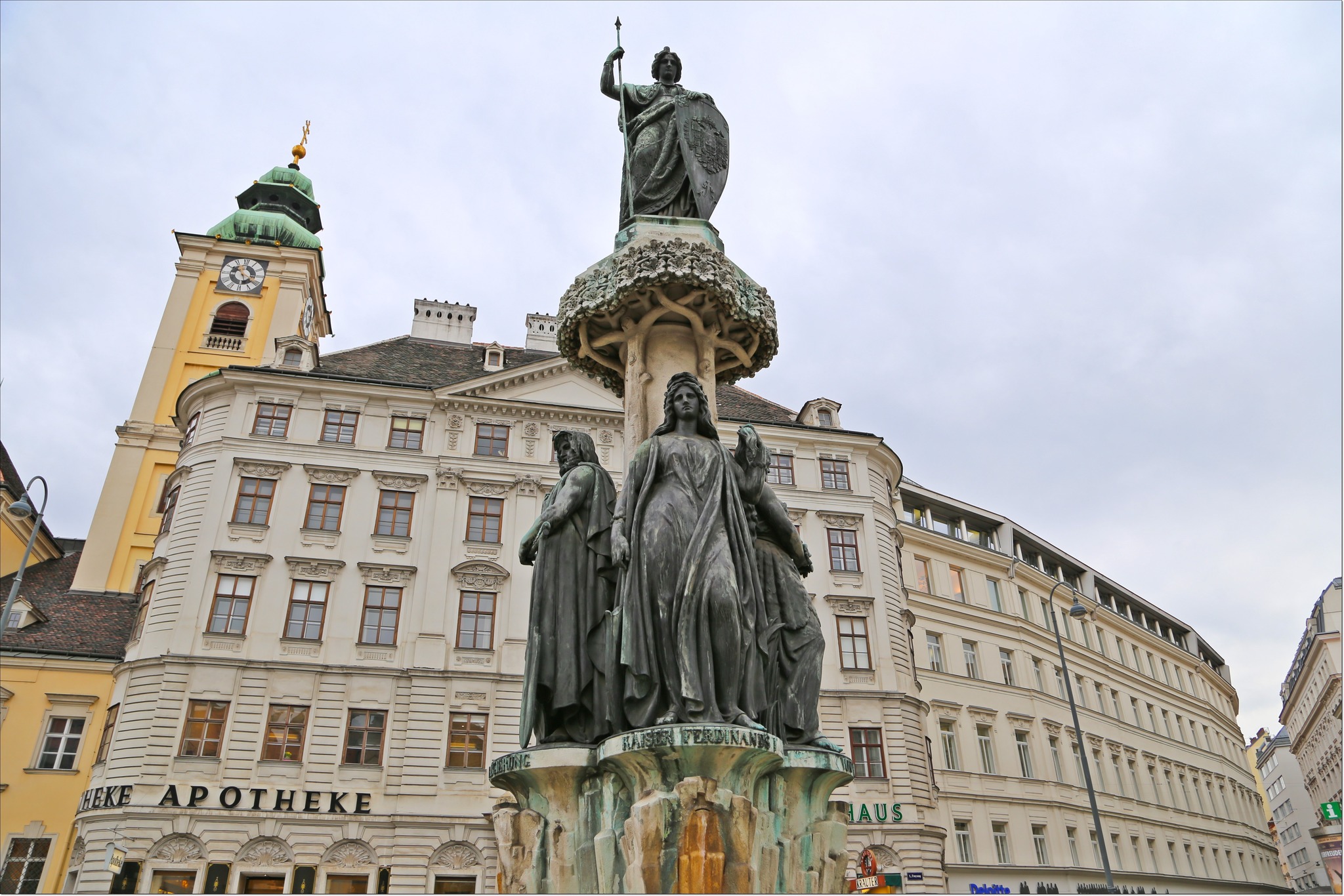 Der Austriabrunnen - Hernals