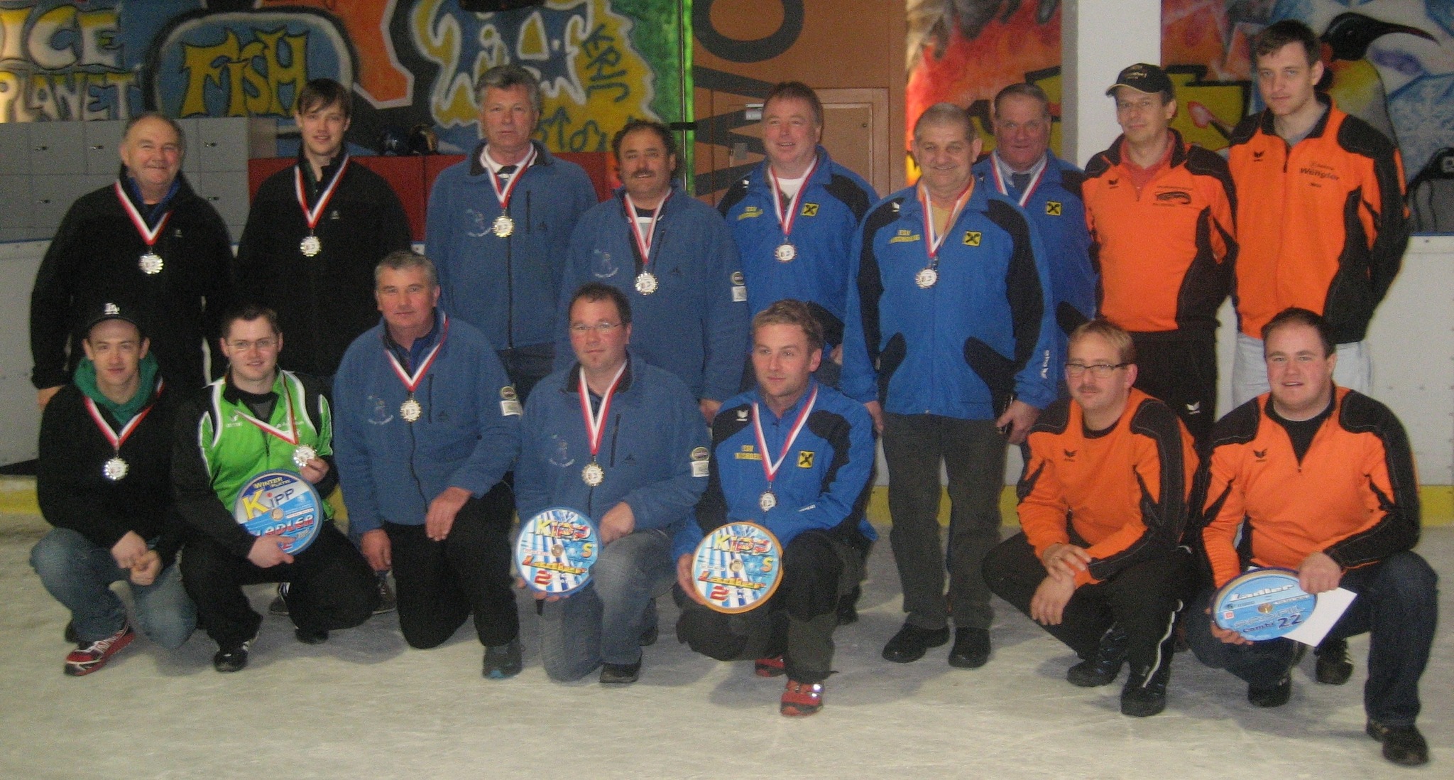 Junge Stocksportler bei der Herren-Bezirksmeisterschaft am Start ...