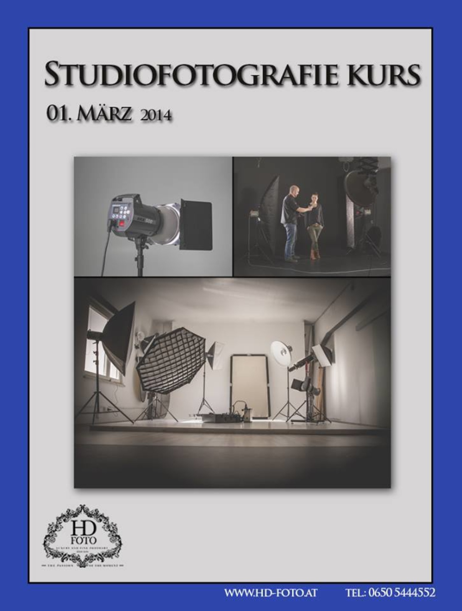 Studiofotografie Workshop - Klagenfurt