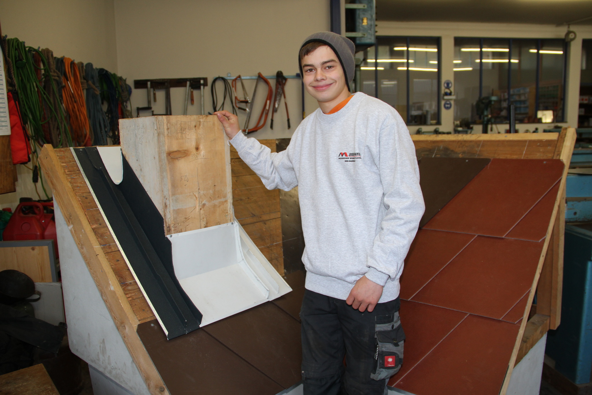 Ein Übungsdach für den Dachdecker - Flachgau