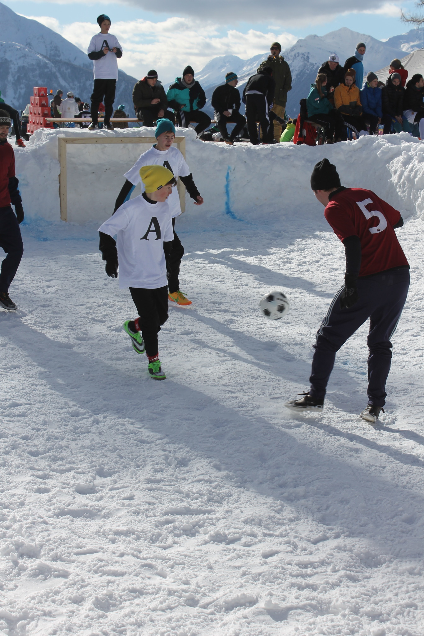 Einzigartig: "Snow Soccer Cup" - Landeck