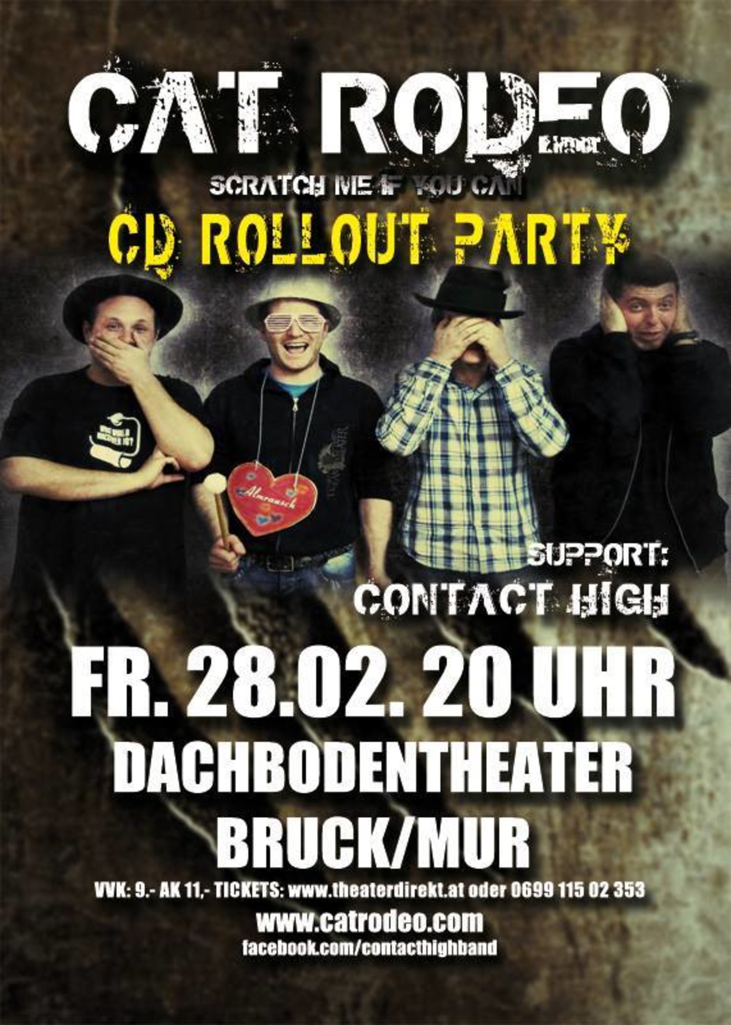 CAT RODEO - CD Rollout Party - Bruck an der Mur