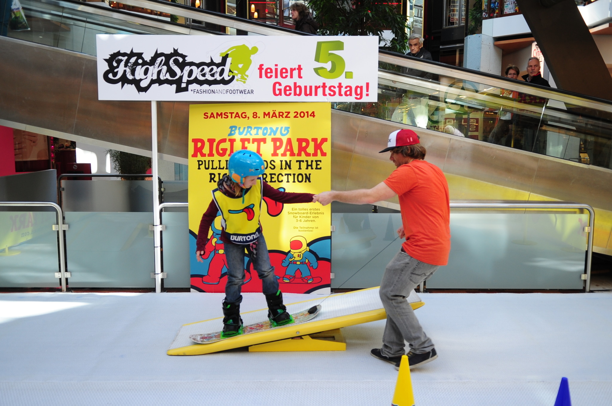 Boarden im Burton Riglet Park - Westliches Mittelgebirge