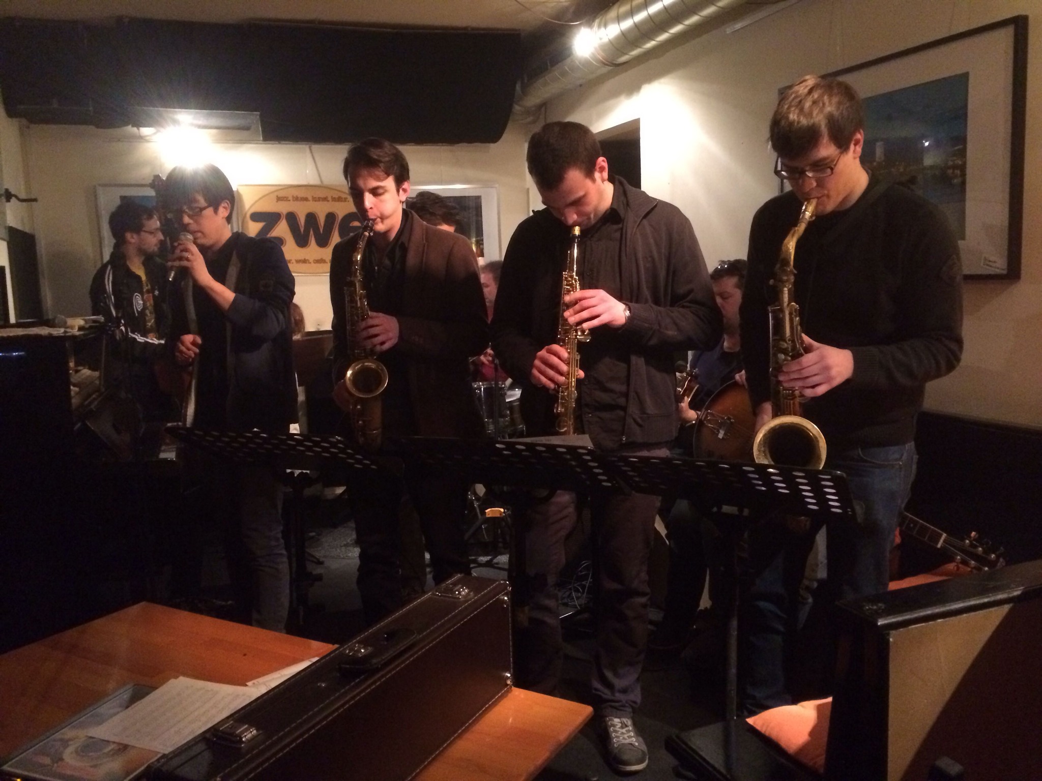 Jetzt im ZWE ... kons.jazz.session East to Wes Ensemble unter der ...