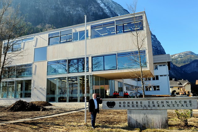 HTL-Hallstatt: Erster Bauabschnitt ist fertig - Salzkammergut