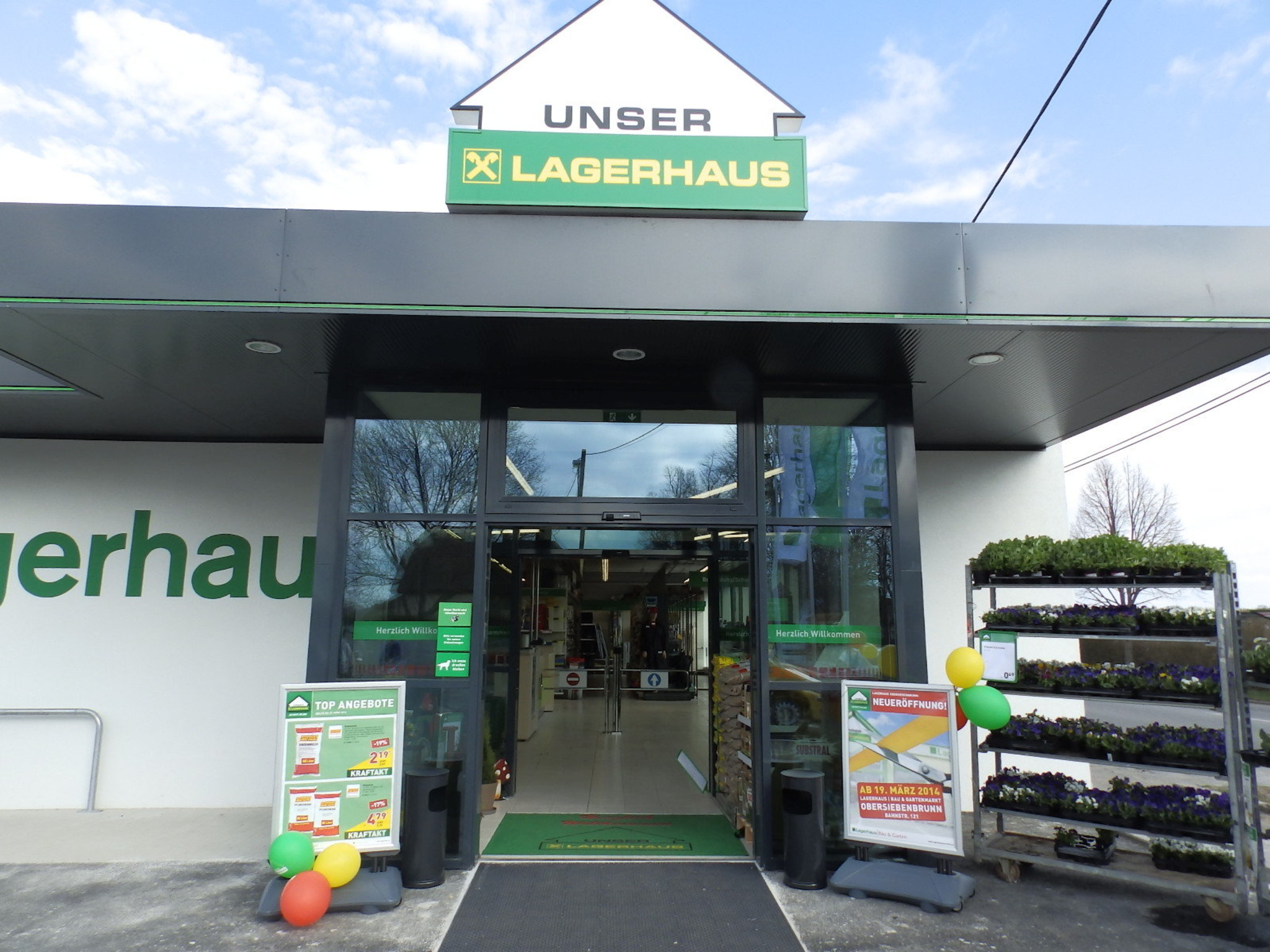 Neueröffnung Lagerhaus Obersiebenbrunn - Gänserndorf