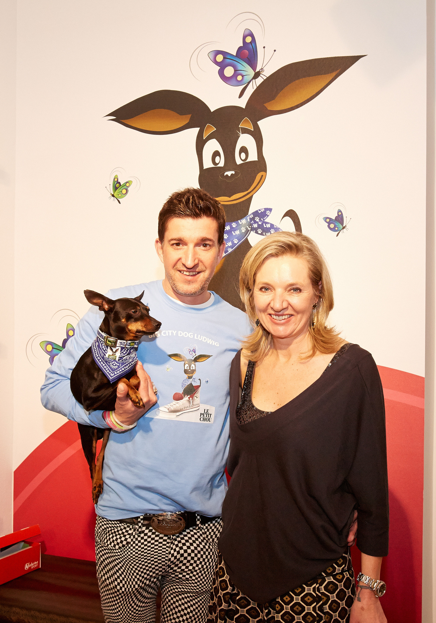 Kult-Hund Ludwig zu Gast in Währing - Döbling