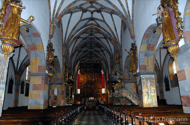 Fastentuch in der Stiftskirche Millstatt - Spittal