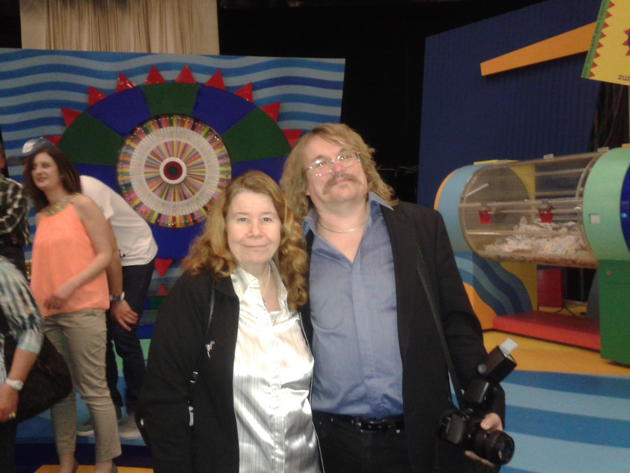 ORF- ZENTRUM in Wien. Studio "Die Brieflos Show" am 29.03.2014. - Favoriten