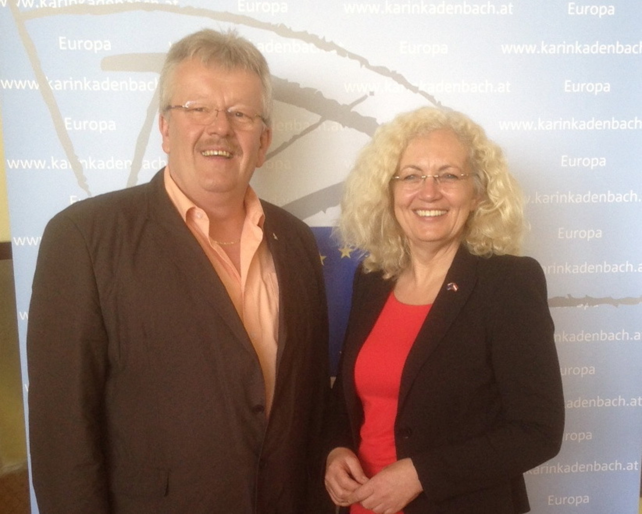 Vodicka trifft EU-Abgeordnete Karin Kadenbach - Mistelbach