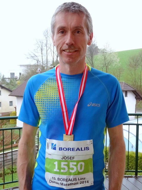 Josef Riegler: Bestzeit zum dritten Mal beim Linz Marathon eingestellt ...