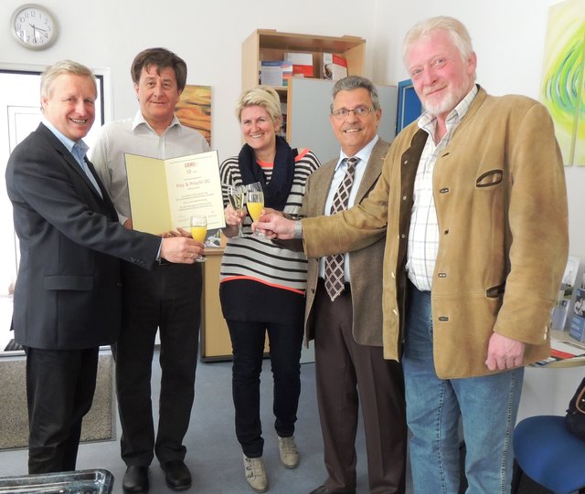 Lilienfeld: Zehn Jahre Versicherungsagentur Pölz & Prischl - Lilienfeld