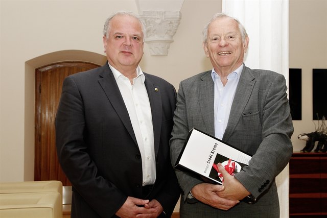 Atomphysiker Helmut Rauch zu Gast in Krems - Krems