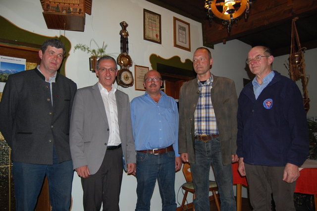 Obmannwechsel bei der Bürgergarde Hallein - Tennengau